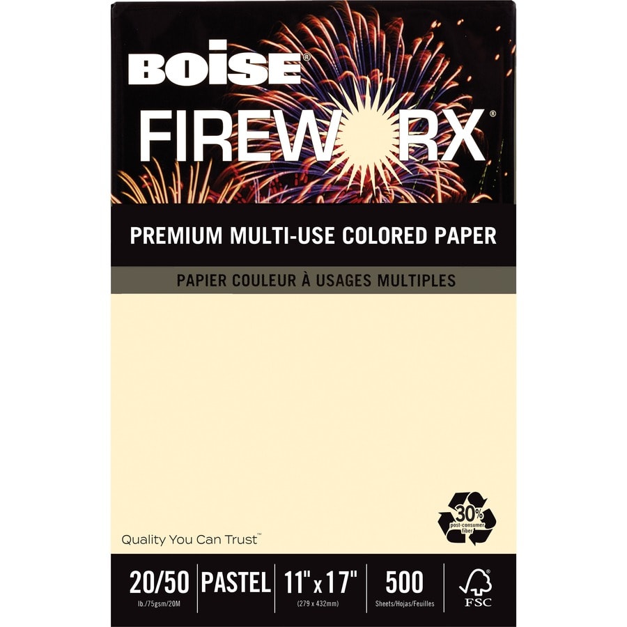 Fireworx Copy & Multipurpose Paper - Ledger/Tabloid - 11" (279.40 mm) x ...