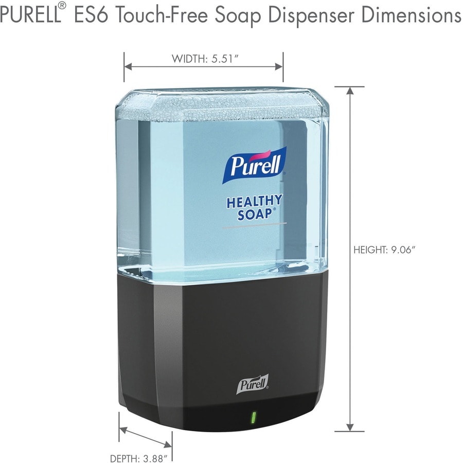 PURELL ES6 Touchless Hand Soap Dispenser - Automatic - 1.20 L Capacity ...