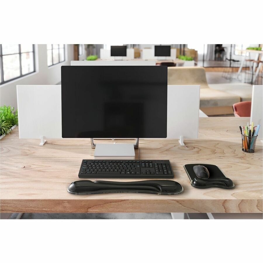 Kensington DuO Gel Wave Mouse Pad & Wrist Rest - 13.10" (332.74 mm) x 1 ...