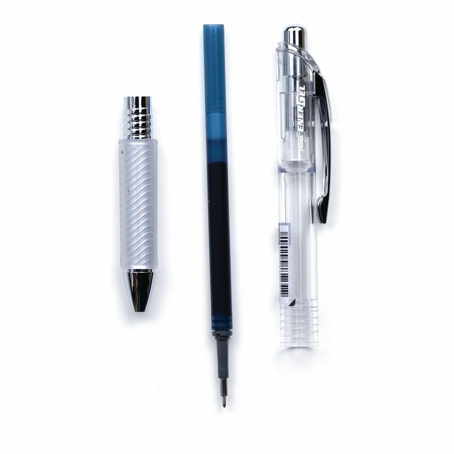Pentel Infree Retractable Liquid Gel Pen, (0.5mm) Needle Tip, Navy Blue ...