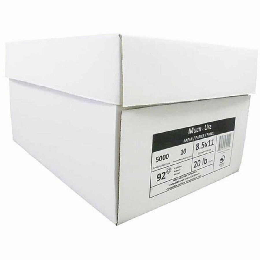 Xerographic Copy & Multipurpose Paper Letter - 8 1/2" x 11" - 92 ...