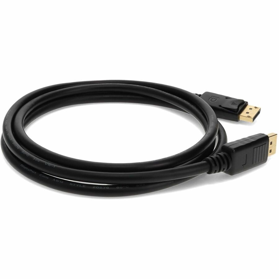 AddOn 6ft (1.8M) DisplayPort Cable - Male to Male - 5.9 ft DisplayPort ...
