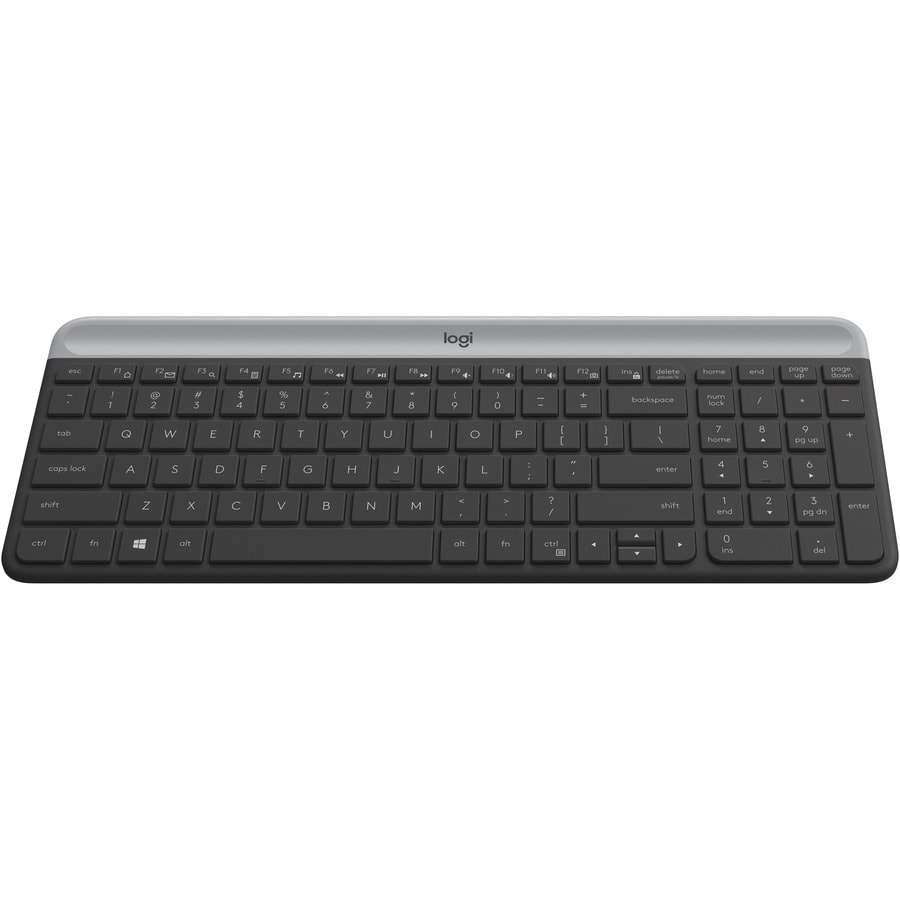 Logitech MK470 Slim Wireless Keyboard and Mouse Combo - Modern Compact ...