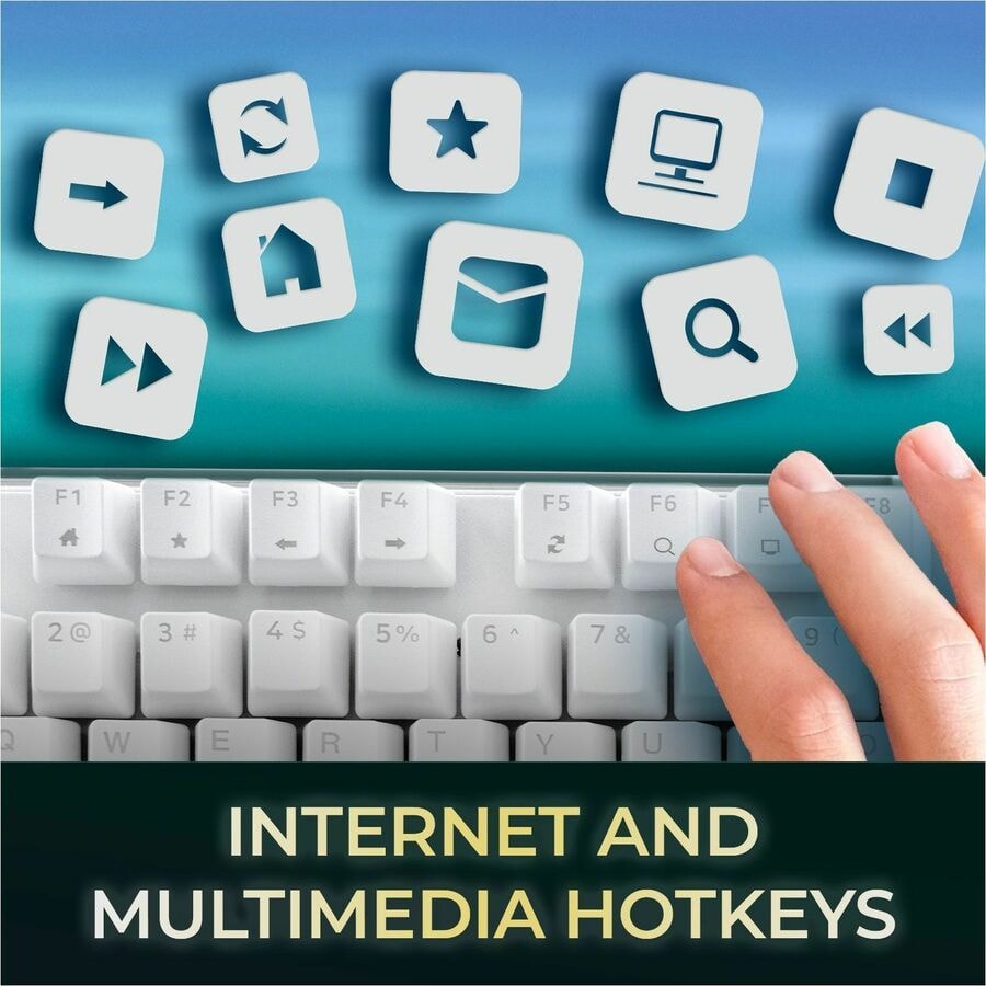 Adesso Multi-OS Illuminated Mechanical Keyboard With CoPilot AI Hotkey ...