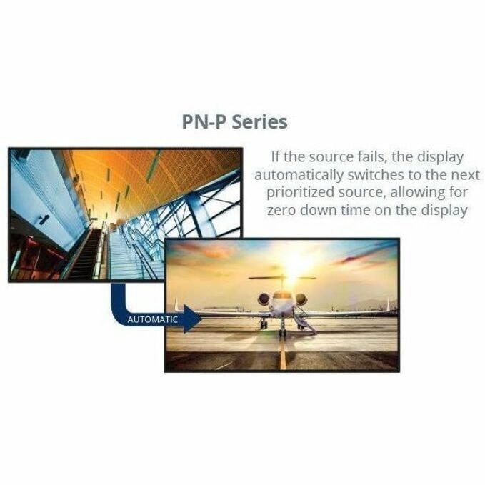 Sharp PN-P656 65" Wide Color Gamut Ultra High-Definition Professional ...