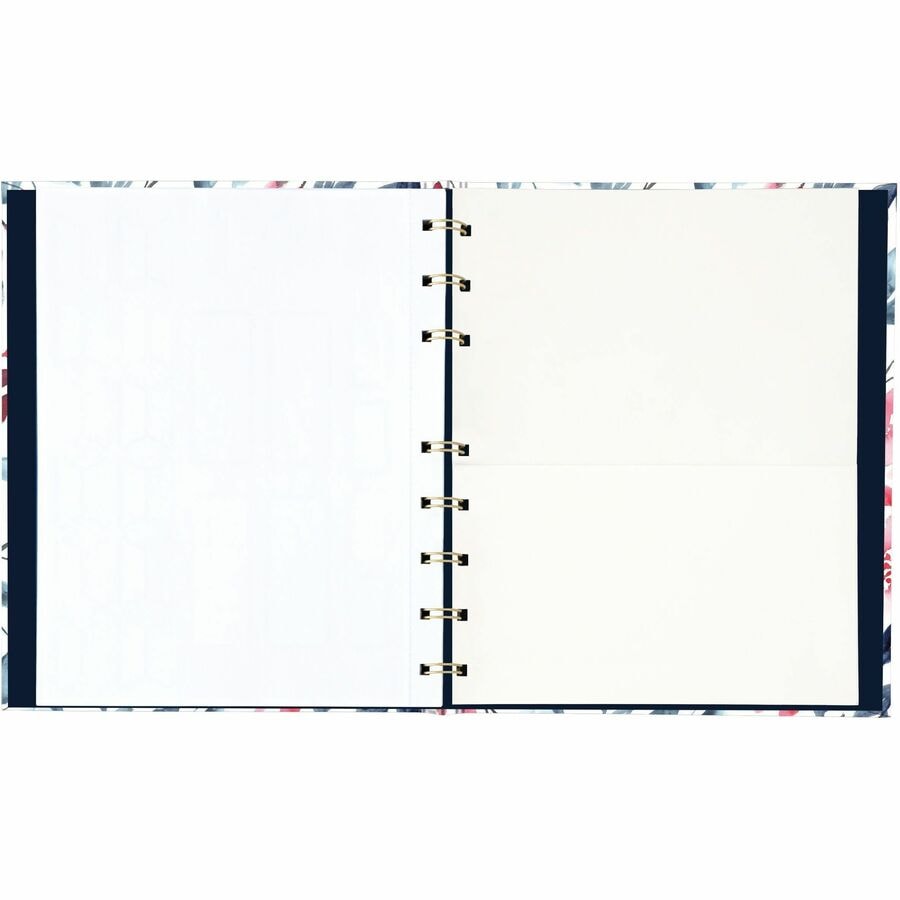 Blueline NotePro Notebook - 192 Pages - Twin Wirebound - Ruled Margin ...