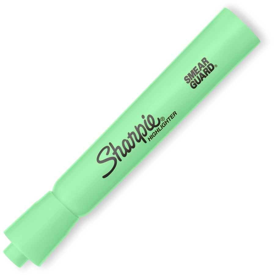 Sharpie SmearGuard Tank Style Highlighters - Wide Chisel, Narrow Narrow ...