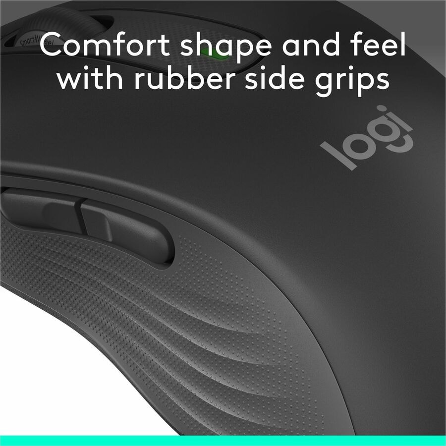 Logitech Signature M650 L Full Size Wireless Mouse - For Large Sized ...