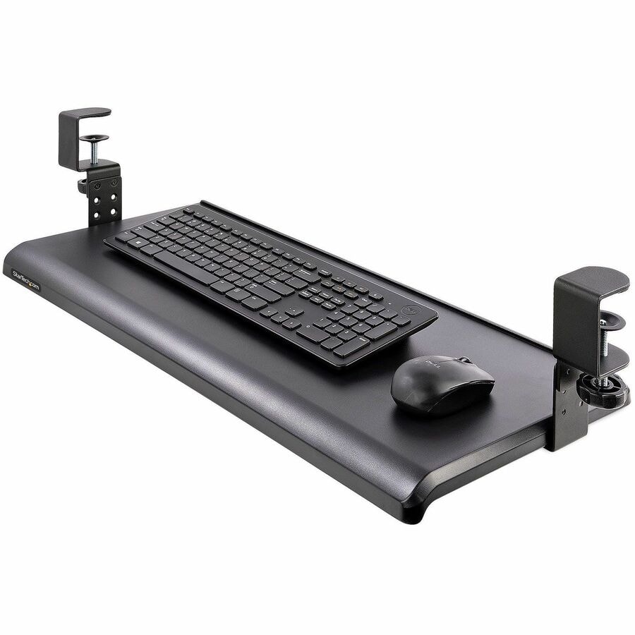 Under Desk Keyboard Tray, Clamp on Keyboard Holder, Up to 12kg/26.5lb ...