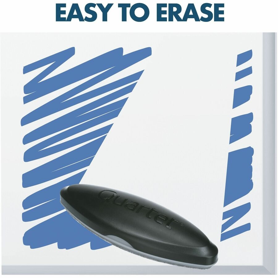 Quartet Magnetic Double Ended Dry-Erase Markers with Erasers 6/PK ASST ...