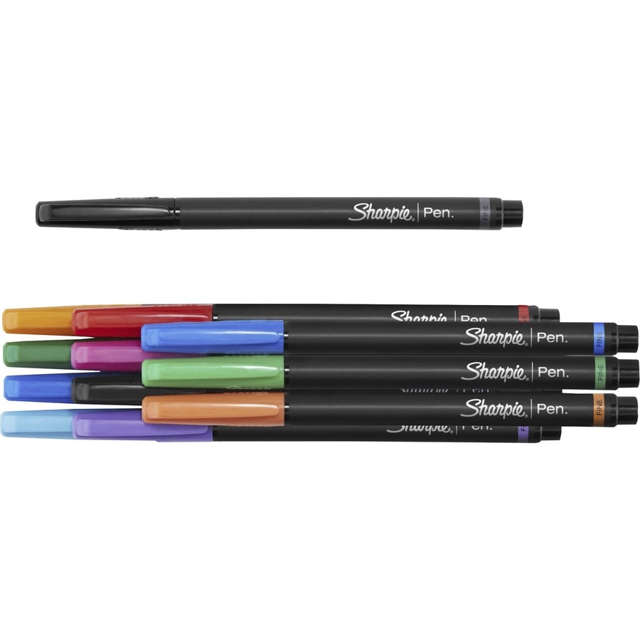 Sharpie Pen - Fine Point - Fine Pen Point - Black, Blue, Turquoise ...