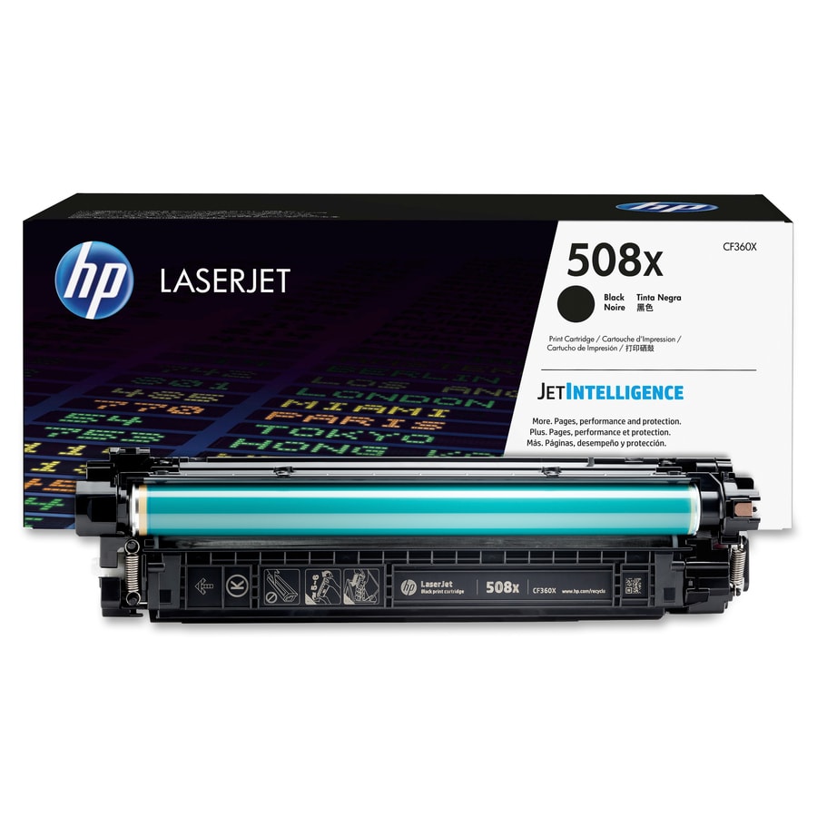 HP 508X (CF360X) Original High Yield Laser Toner Cartridge - Single ...