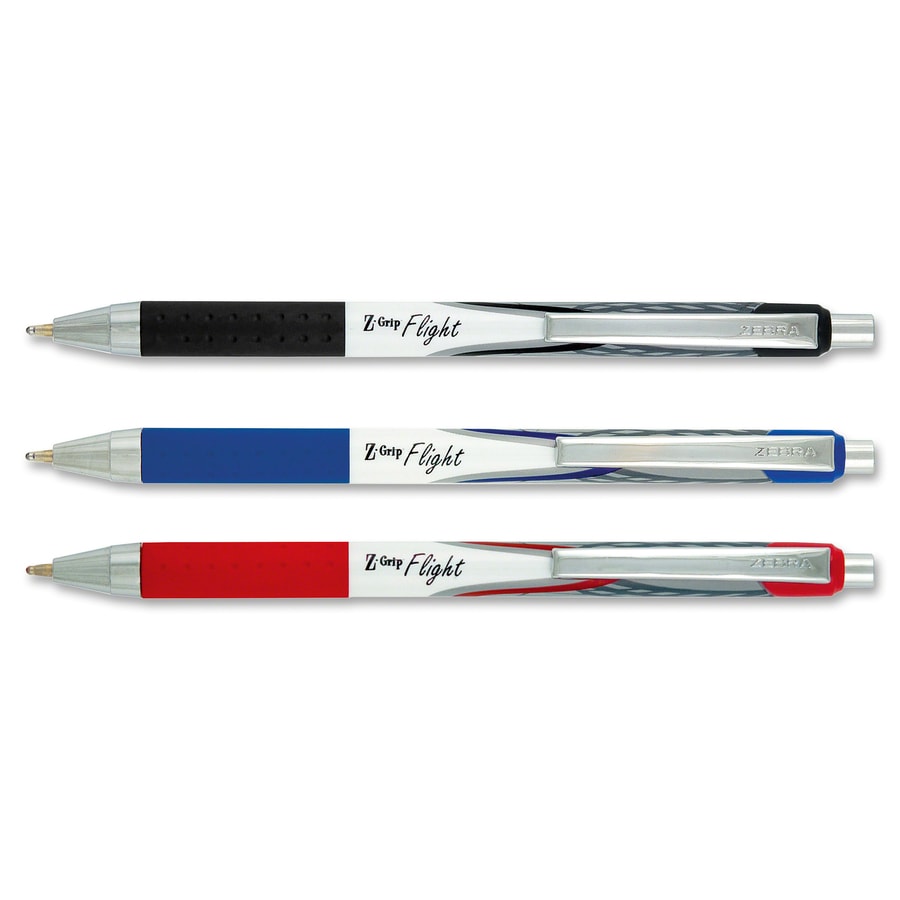 Zebra Z-Grip Flight Retractable Pens - 1.2 mm Bold Pen Point ...