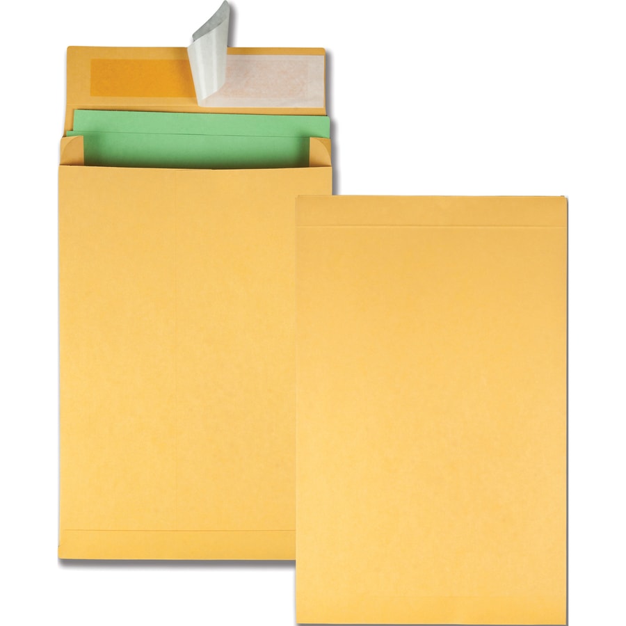 TOPS Kraft Redi-strip Expansion Envelopes - Expansion - 9" (228.60 mm ...