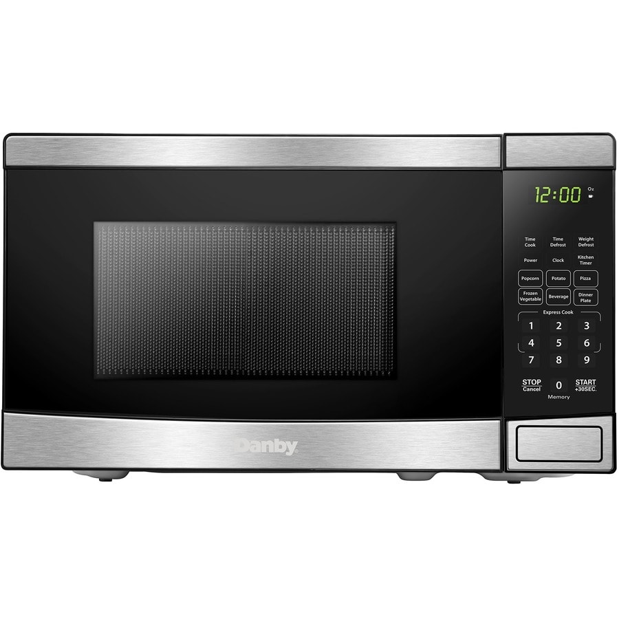 Danby 0.7 cuft Microwave with Stainless Steel Front - 19.82 L Capacity ...