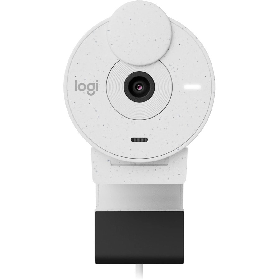 Logitech BRIO 300 Webcam - 2 Megapixel - 30 fps - Off White - USB Type ...
