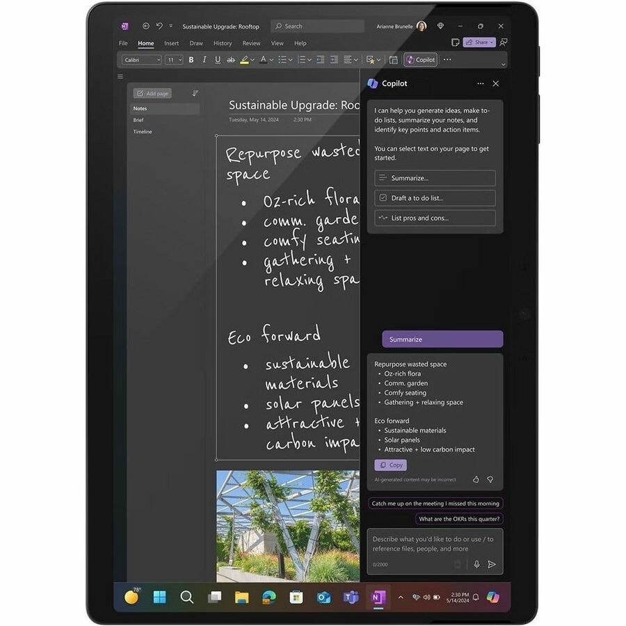 Microsoft - Tablette Surface Pro 11 Copilot+ PC - 13 po - Qualcomm ...