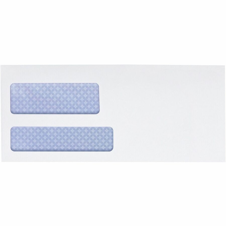 TOPS No. 9 Double Window Envelopes with Tamper-Evident Seal - Double ...