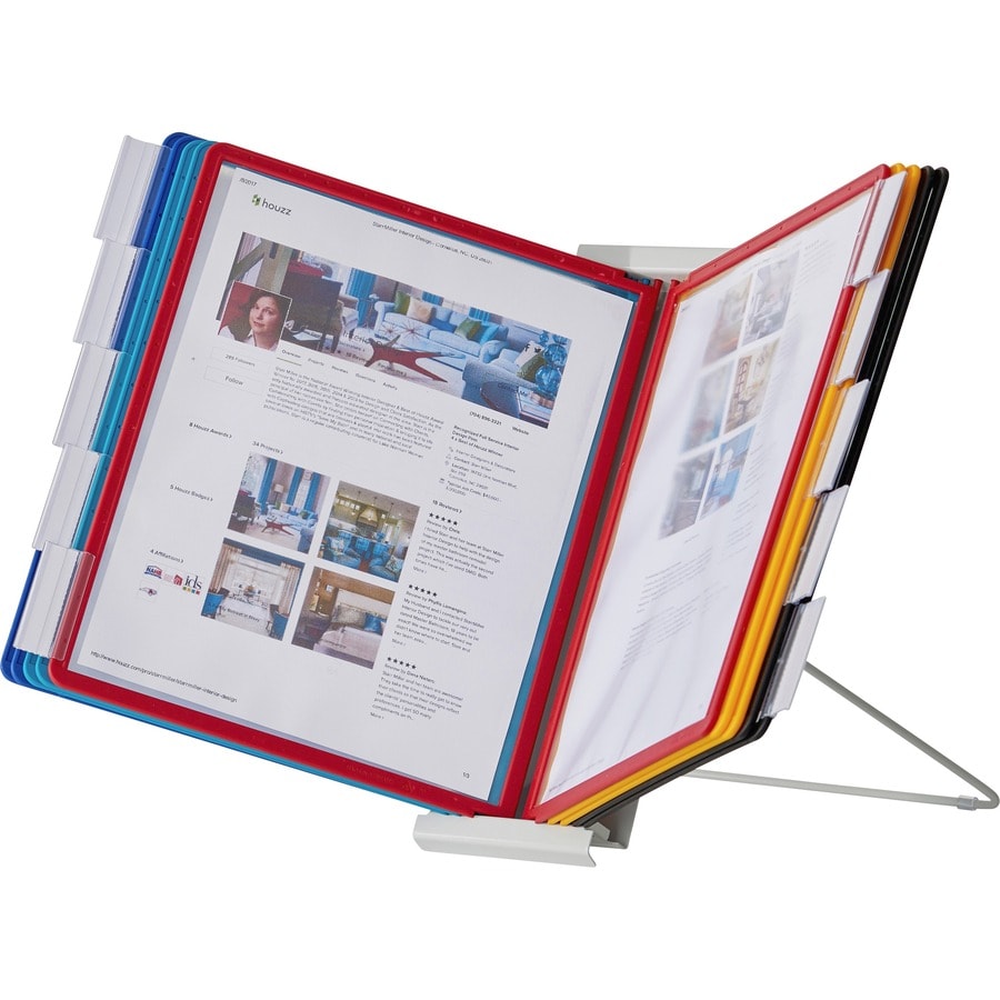 DURABLE InstaView Desktop Reference System - Desktop - 10 Panels ...