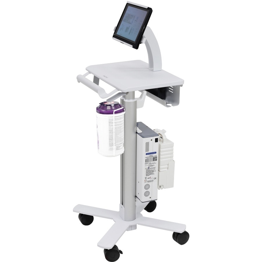 Ergotron Styleview Tablet Cart Sv10 24 50 Lb 11113 01 G Load