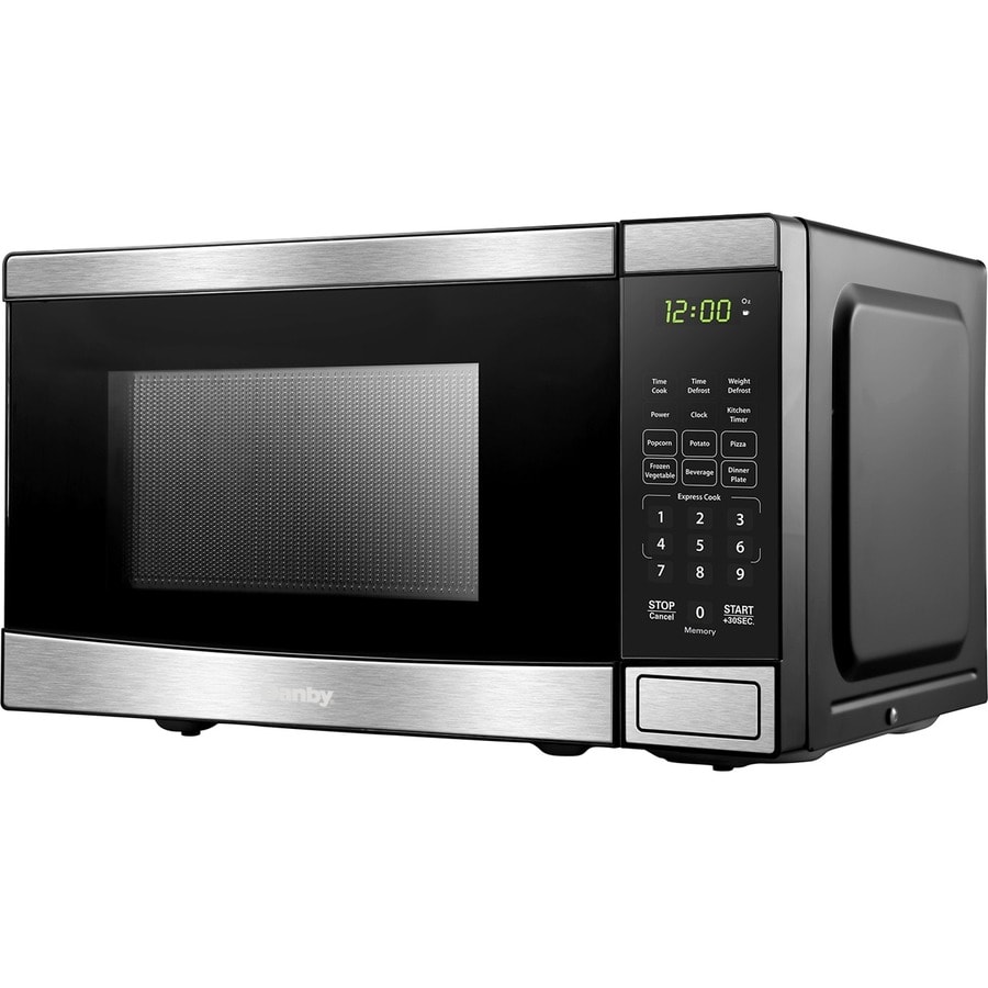 Danby 0.7 cuft Microwave with Stainless Steel Front - 19.82 L Capacity ...