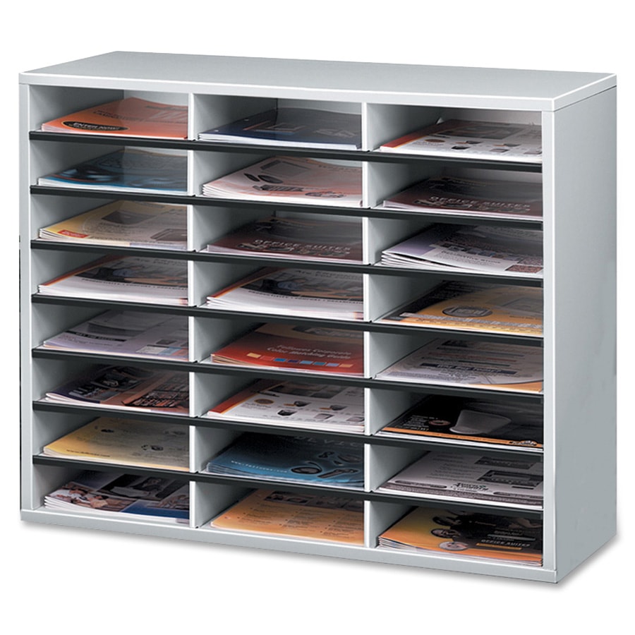 Fellowes 24-Compartment Sorter Literature Organizer - 24 Compartment(s ...