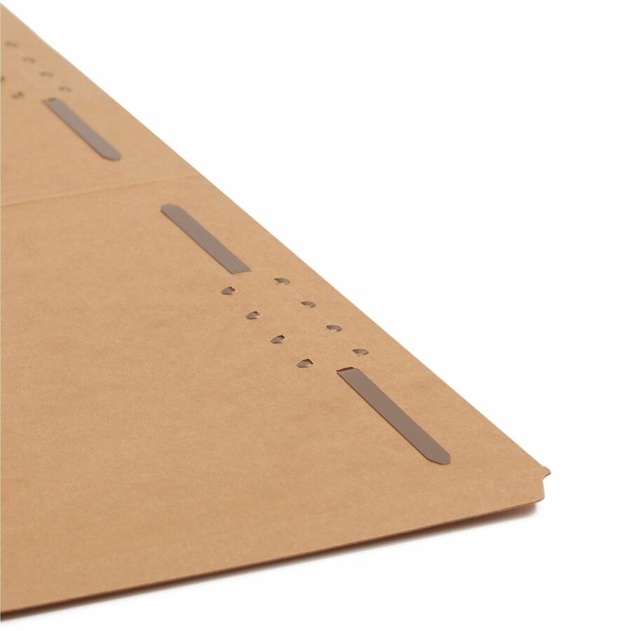 Smead 2/5 Tab Cut Legal Recycled Fastener Folder - 8 1/2" (215.90 mm) x ...
