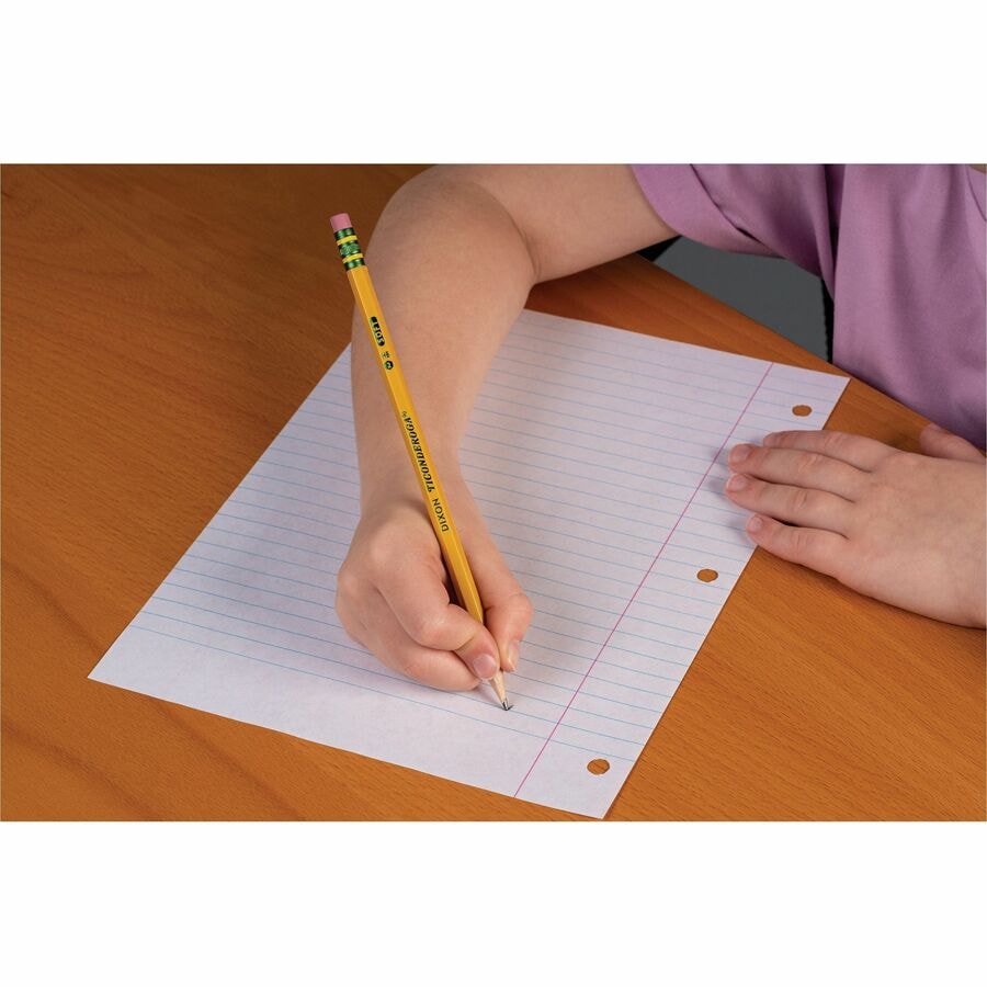 Ticonderoga Wood-Cased Pencils - Black Lead - 2HB - Yellow Barrel - 1 ...