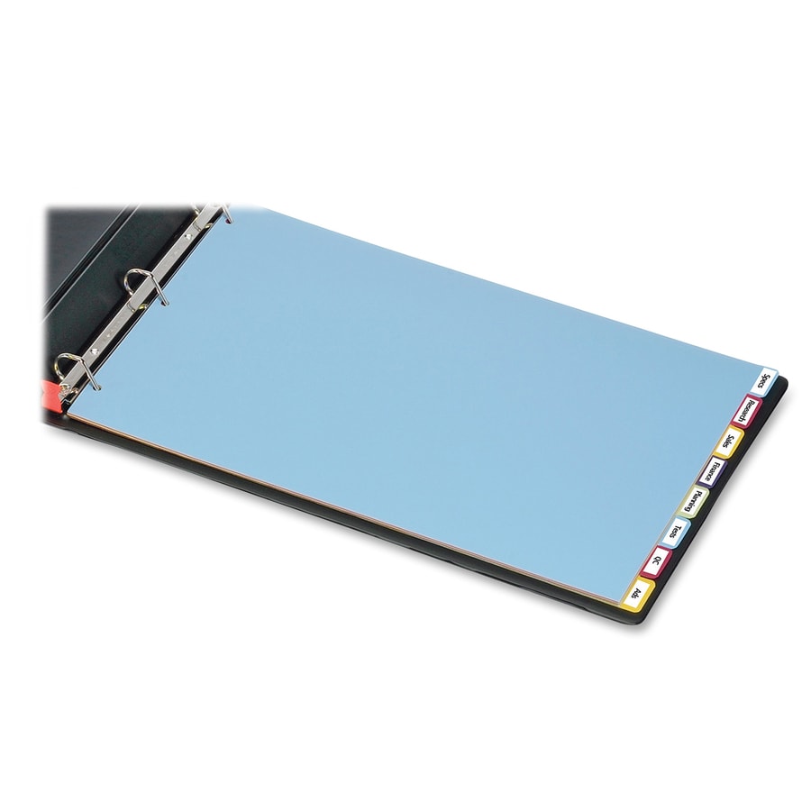 Cardinal Poly Divider with Adhesive Tabs - 8 x Divider(s) - 8 Tab(s ...