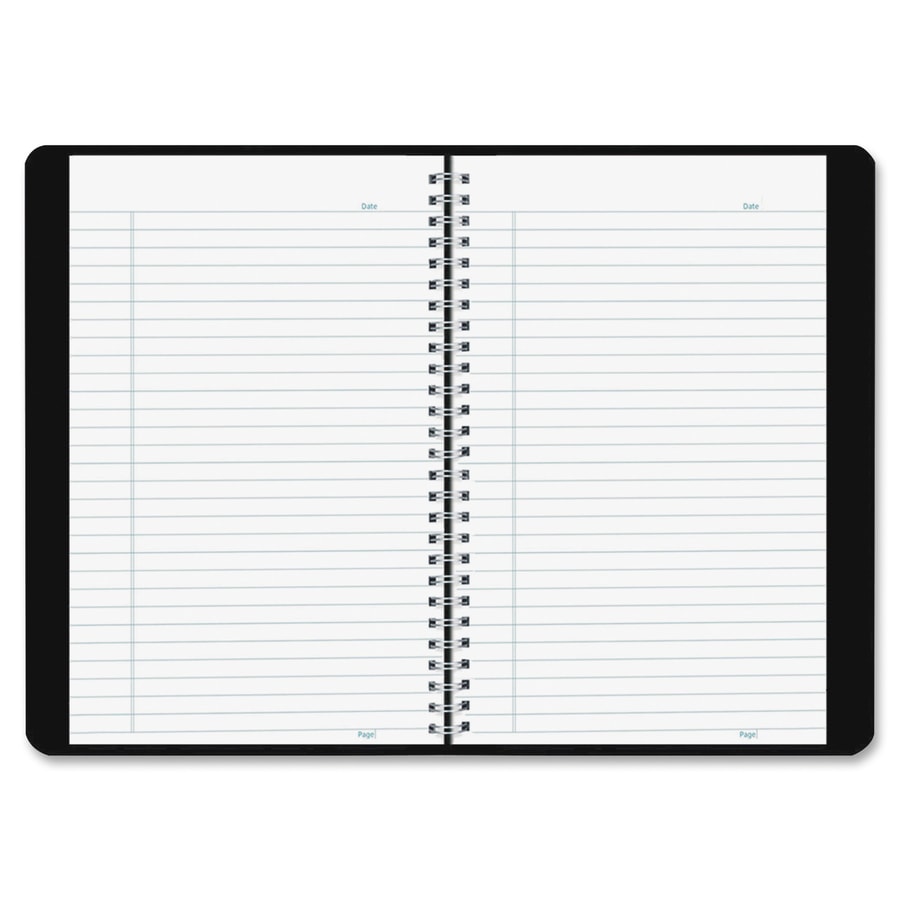 Blueline Duraflex Notebook - Letter - 160 Sheets - Twin Wirebound ...