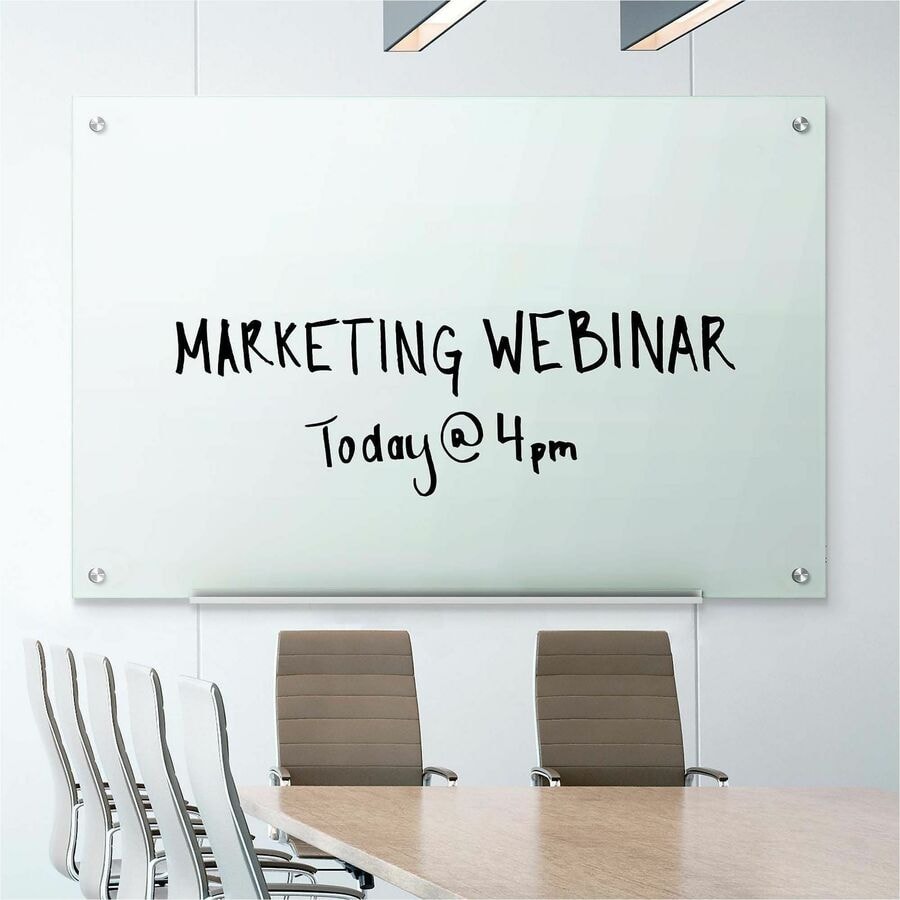 Quartet Infinity Glass Dry-Erase Whiteboard - 24" (609.60 mm) Width x 18" (457.20 mm) Height ...