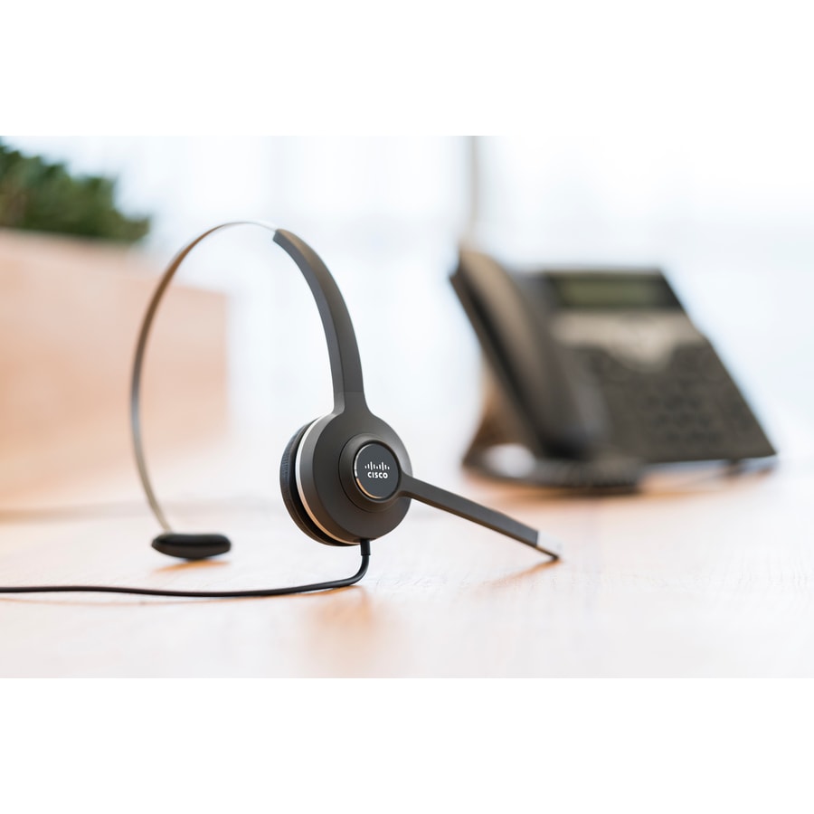 Cisco Headset 531 (Wired Single with Quick Disconnect coiled RJ Headset ...