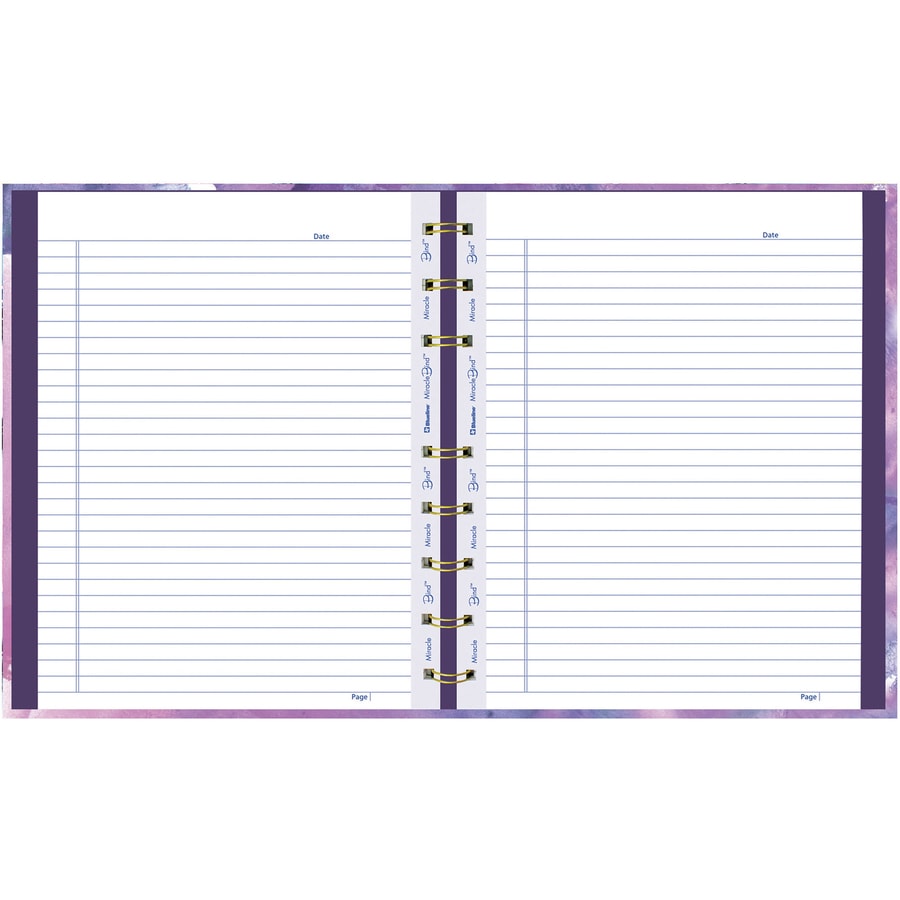 Blueline MiracleBind Passion Collection Notebook - Floral - Twin ...