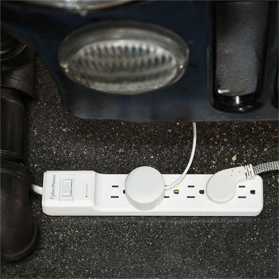 CyberPower B625 Essential 6 - Outlet Surge Protector with 1500 J Surge ...