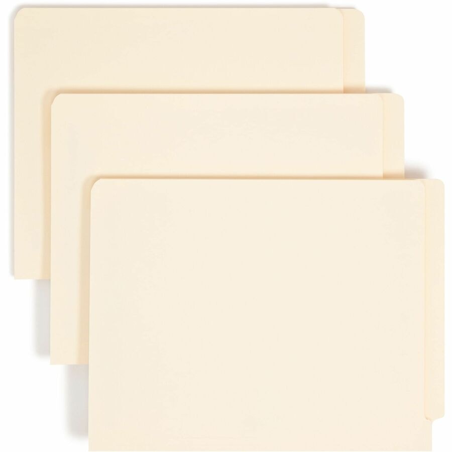 Smead Straight Tab Cut Letter Recycled Fastener Folder - 8 1/2" (215.90 ...