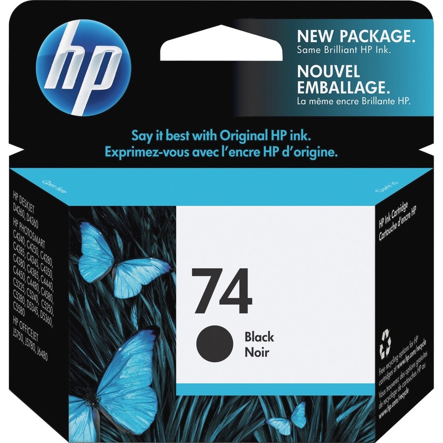 HP 74 Original Ink Cartridge - Single Pack - Inkjet - Standard Yield ...