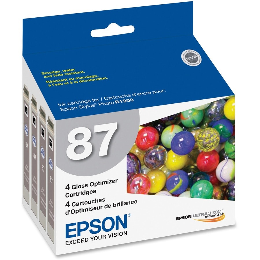 Epson UltraChrome Original Ink Cartridge - Inkjet - Gloss Optimizer - 4 ...