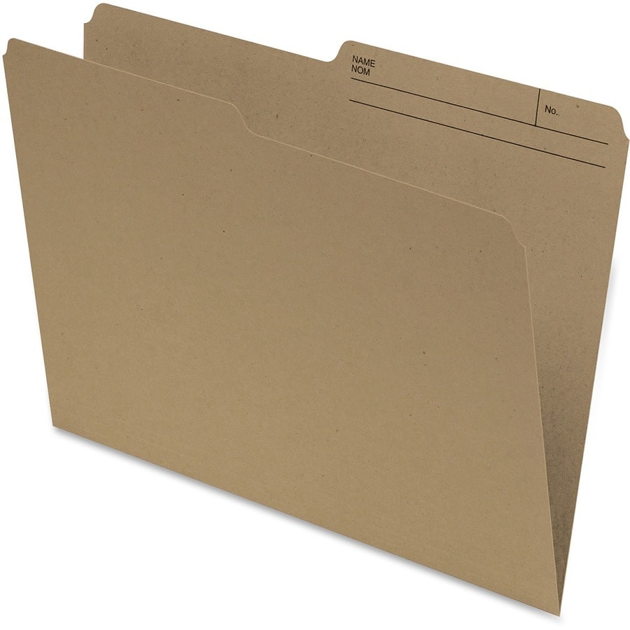 Pendaflex Legal Recycled Top Tab File Folder - Kraft - 60% Recycled ...