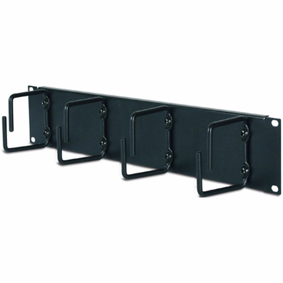 Horizontal Cable Organizer 2U - Cable Manager - Black - 2U Rack Height ...