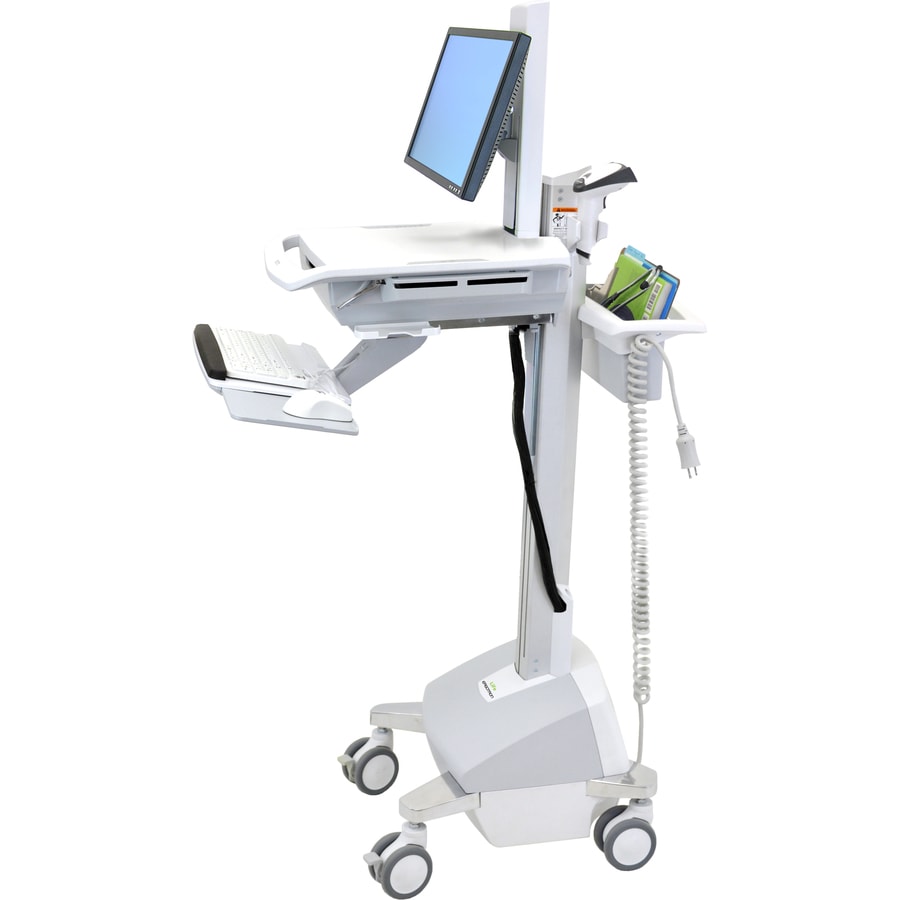 Ergotron StyleView EMR Cart with LCD Pivot, LiFe Powered - 31 lb (14061 ...