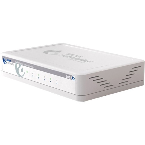 Amer 5 Port Gigabit Ethernet Switch - 5 Ports - Gigabit Ethernet - 10 ...