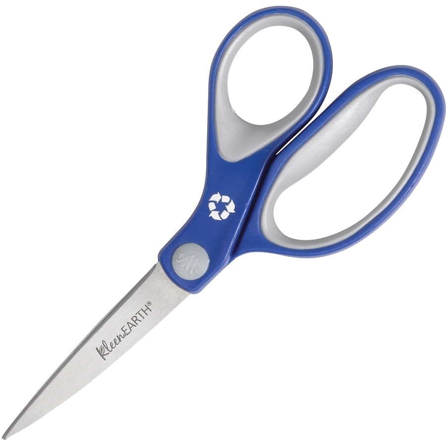 Westcott KleenEarth Soft Handle Scissors - 2.25" (57.15 mm) Cutting ...