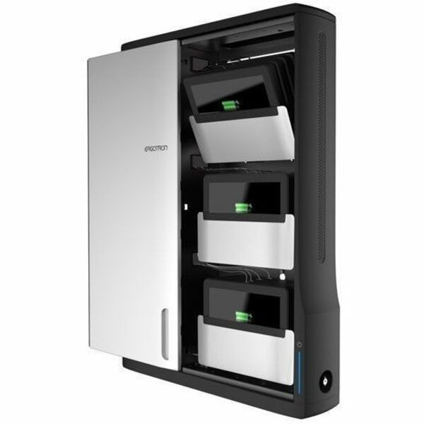 Ergotron Zip12 Charging Wall Cabinet, US/CA/MX - 11.6" to 12" Screen ...
