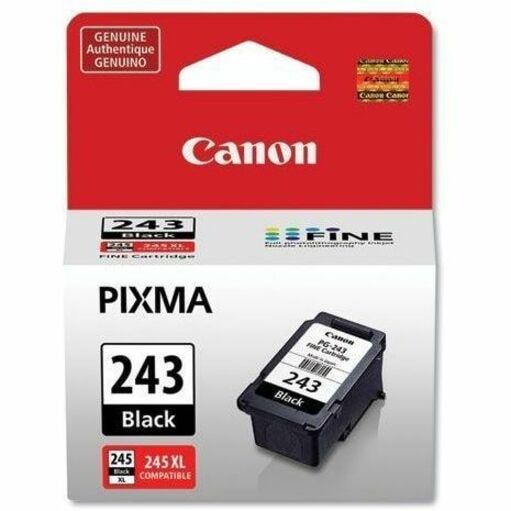 Canon PG-243 Original Inkjet Ink Cartridge - Black Pack - 180 Pages ...