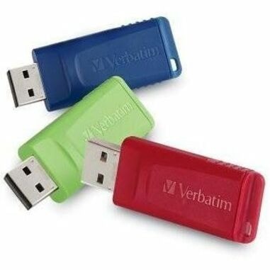 Microban 16GB Store 'n' Go USB Flash Drive - 3pk - Red, Green, Blue ...
