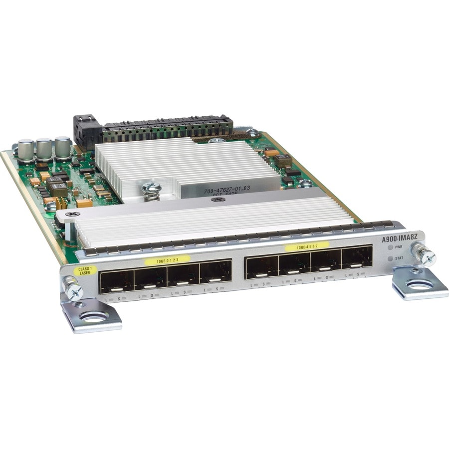 Cisco ASR 900 Combo 8 Port SFP GE and 1 Port 10GE Interface Module ...