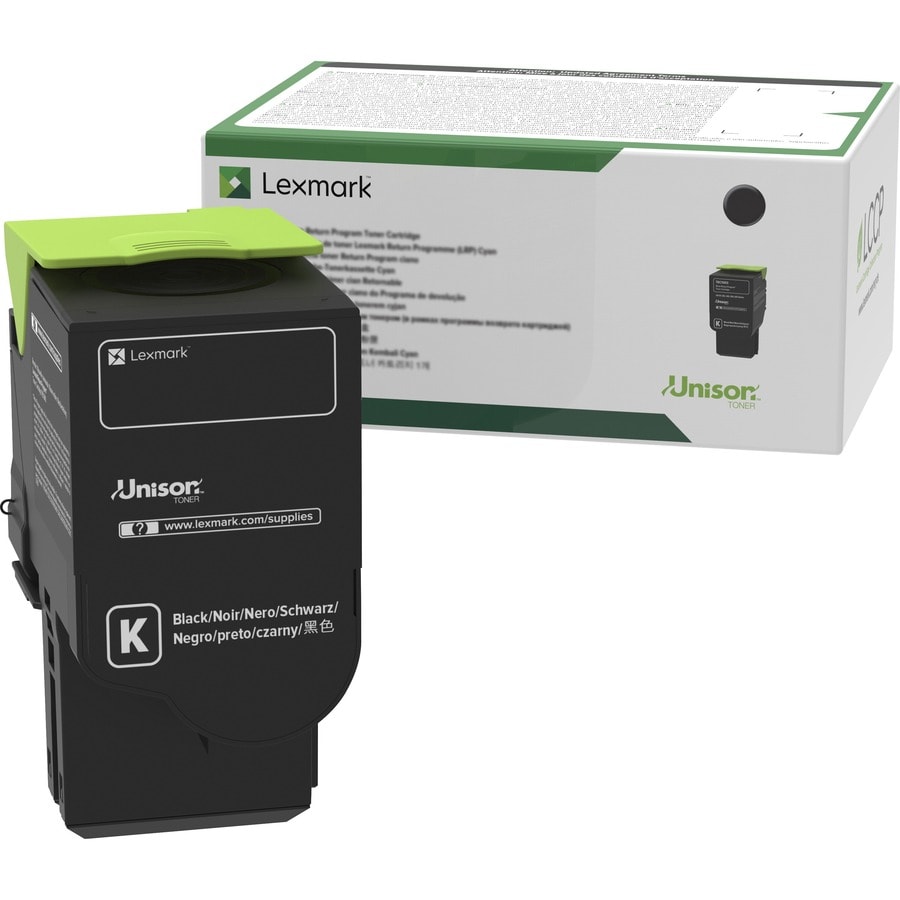 Lexmark Unison Original Ultra High Yield Laser Toner Cartridge - Black ...