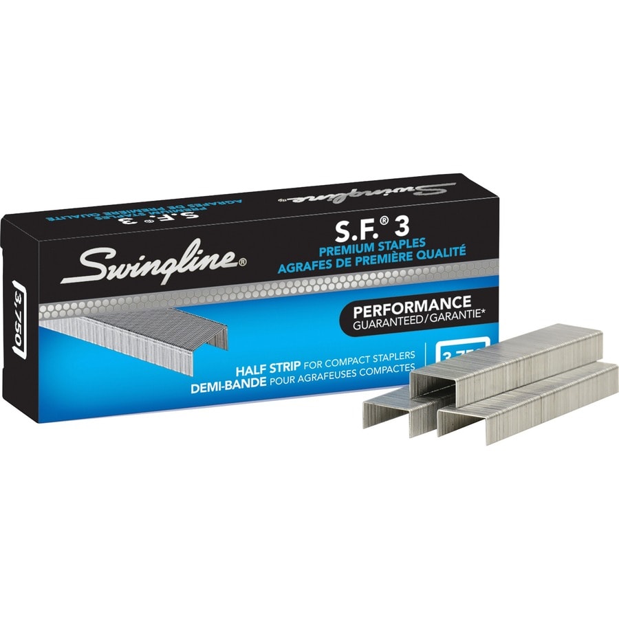 Swingline SF3 Premium Staples - 105 Per Strip - Standard - 1/4" (6.35 ...
