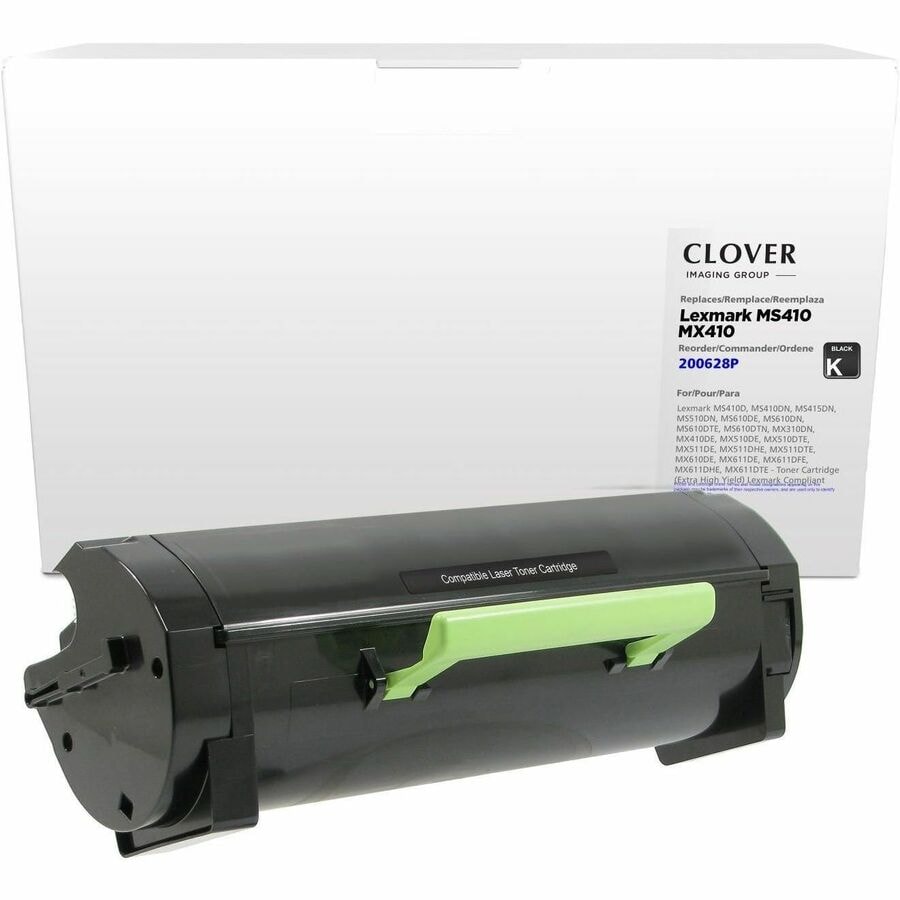 CIG Remanufactured Extra High Yield Laser Toner Cartridge Lexmark 500XA ...