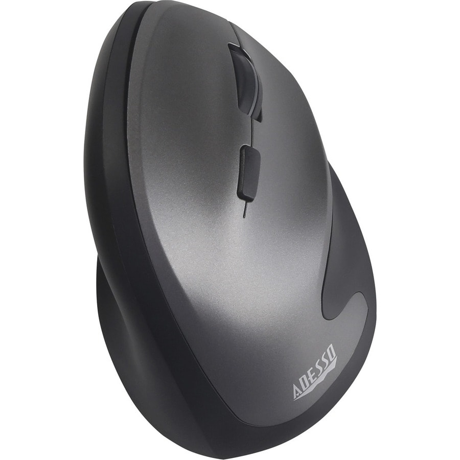 Adesso Antimicrobial Wireless Vertical Ergonomic Mouse - Optical ...